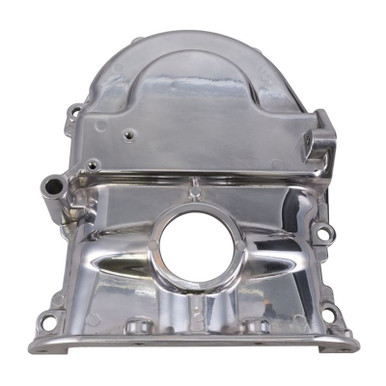 TSP JM7308P Big Block Ford FE Timing Cover, 1-piece, Aluminum, Polished ...