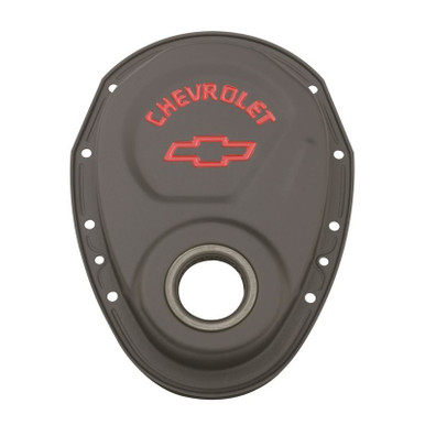 Chevrolet Performance 141-753 1969-1991 SBC, Timing Chain Cover, Black ...