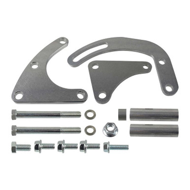 ICT Billet 551421 BBC Power Steering Brackets, Left Side, Billet ...