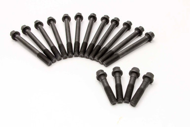 Manley 42170 Cylinder Head Bolt Kit, 1/2 in Bolt, Hex Head, Steel