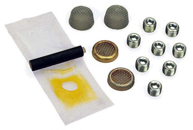 Moroso 25001 Oil Return Screen Kit, Screens / Epoxy, Stainless Mesh ...