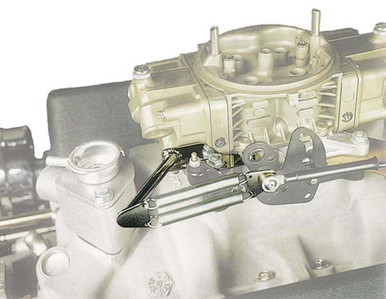 Moroso 64927 Throttle Return Spring Kit, Carb Mount, Steel, Chrome, Holley