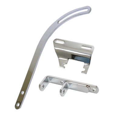 RPC R1560 SBC Alternator Bracket, Driver Side, Header Mount, Stee