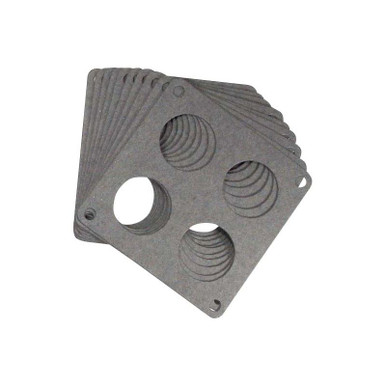 Big End Performance 10816 Carburetor Base Gaskets, 4500 Dominator