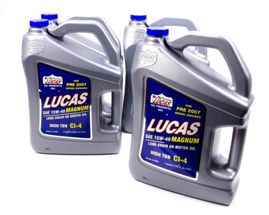 Lucas Oil 10076 Magnum Motor Oil, 15W40, Conventional, 1 Gallon J