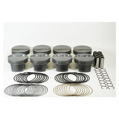 Mahle Pistons 930227705 Piston and Ring, PowerPak, Forged, 4.005 in ...