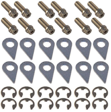 Stage 8 Fasteners 8916A Header Bolt, Locking, 3/8-16 in. Thread, 1 in ...