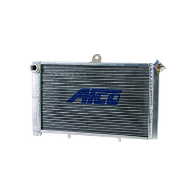 AFCO Racing 80207 Aluminum Radiator, Dual Pass, Size 21 in. x 12