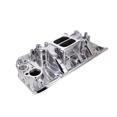 TSP 82131P AMC V8 Dual Plane Intake Manifold, Aluminum, Polished
