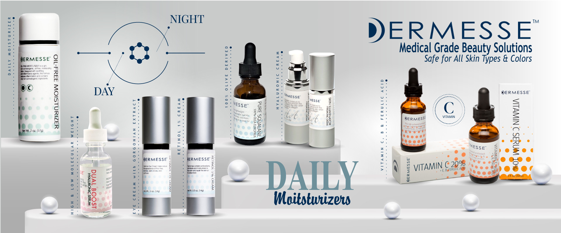 Anti-Aging facial skin care products | Dermesse