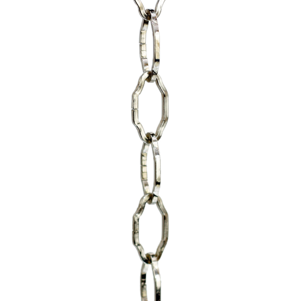 Steel Nickel Plated Decorative Gothic Chain 3264436