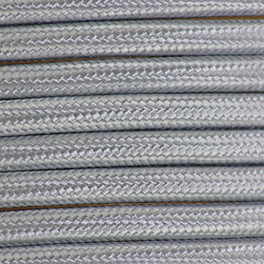 Silver 3 Core Round Braided Flex PLU24272