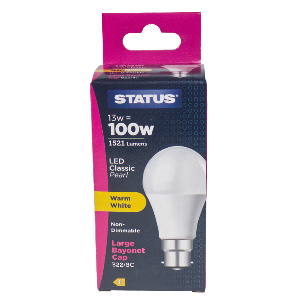 BC | Bayonet Cap 15w Warm White LED Lamp
