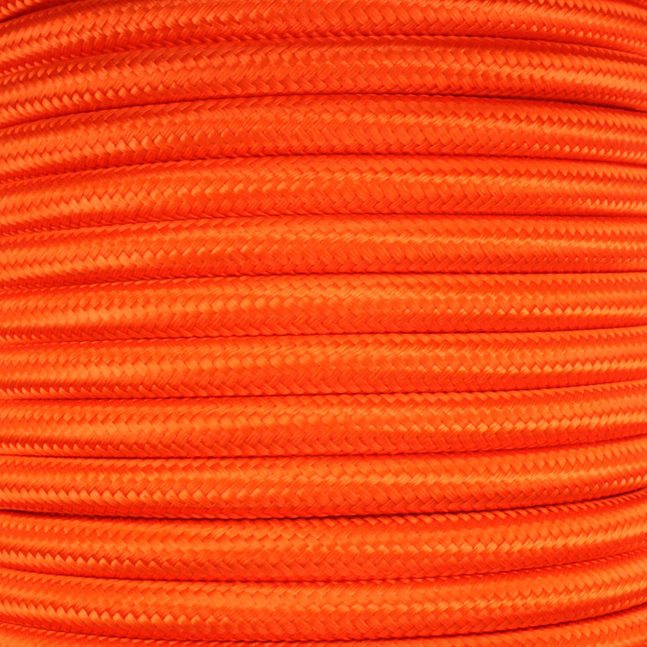 3 Core Braided Orange Round Flex 0.75mm PLU8773