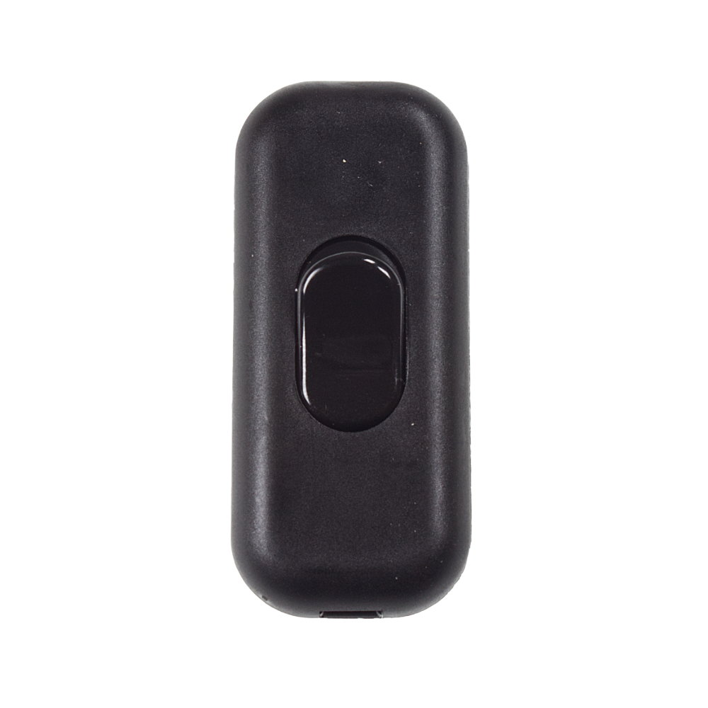 Black Single Pole Inline Switch