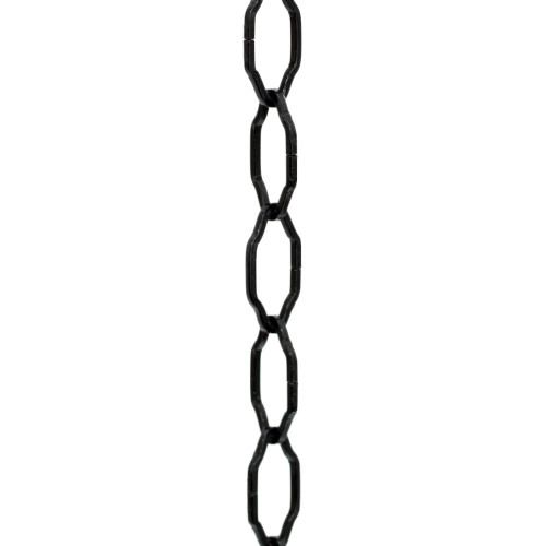 Steel Black Plated Decorative Gothic Chain [3264437]
