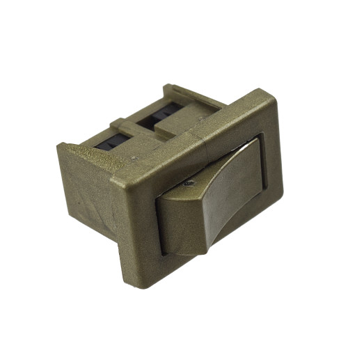 Gold Panel Mounted Rocker Switch EN61058-1:2002