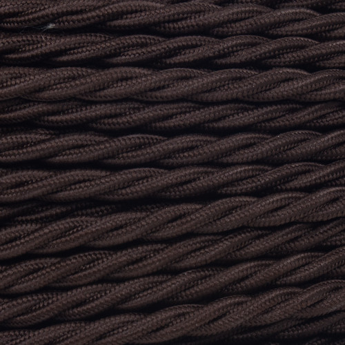 3 Core Brown 1.5mm Twisted Cable