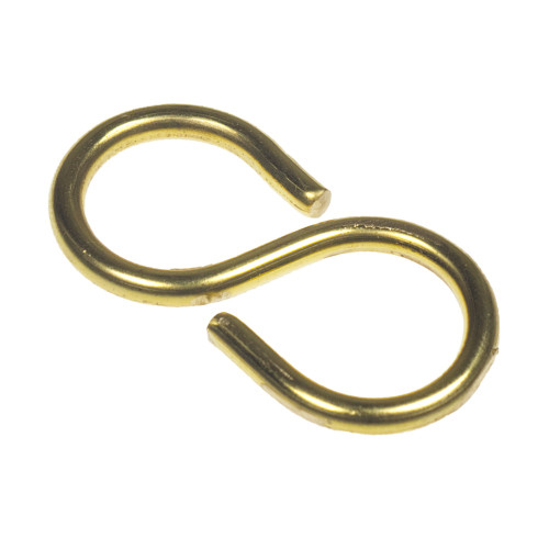 Brass Lighting Chain S Hook 40mm