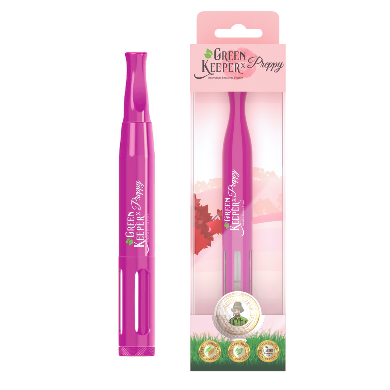 GreensKeeper x Preppy: GreenKeeper Fresh-Puff Travel Tobacco Pipe Kit ...