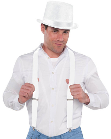 AM397282.08 BRACES 20S GANGSTER WHITE