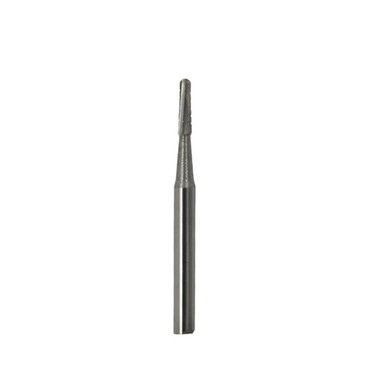 Dental Bur - Straight Dome End X-cut Fissure 1556 19mm FG - 5 pack