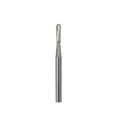 Dental Bur - Straight Dome End X-cut Fissure 1558 19mm FG - 5 pack