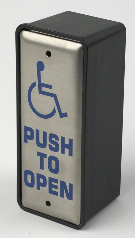 Hotron disabled stainless steel access push button