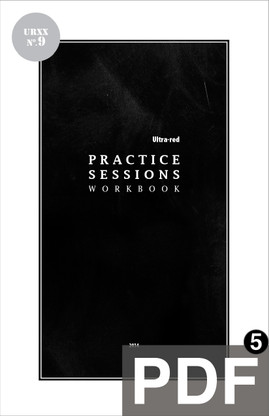 Ultra-Red Workbook 09: Practice Sessions Workbook [PDF-5] - Half Letter ...
