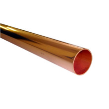 Lawton Tubes Table X Plain Copper Pipe Length EN1057 15mm x 3m