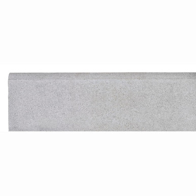Round Top Edging White 600mm x 150mm x 50mm