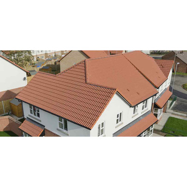 Marley Mendip Tile, 12.5, Smooth Grey