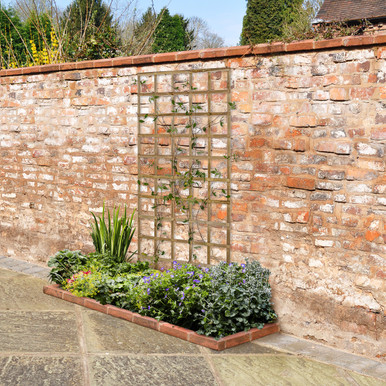 6ft x 3ft Traditional Square Garden Trellis - Pack of 4 (Home Delivery)
