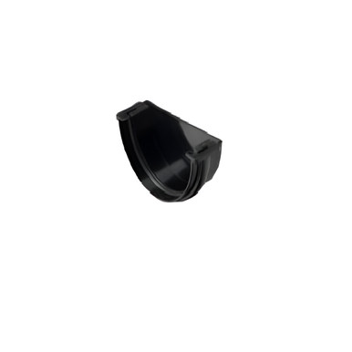 Deepflow Gutter External Stop End, Anthracite Grey