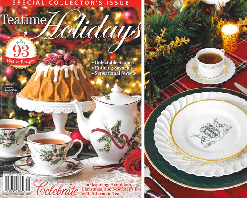 Tea Among The Evergreens - Teatime Holidays - Sasha Nicholas