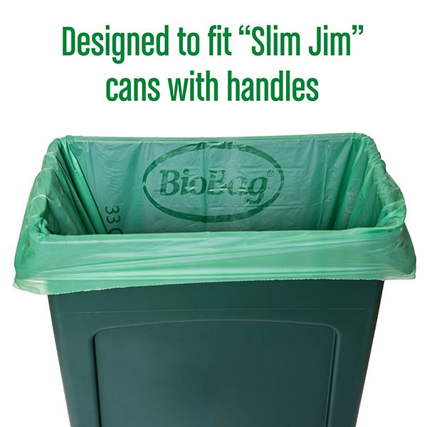 BioBag 33 Gallon Compostable Trash Bags | 33G3046