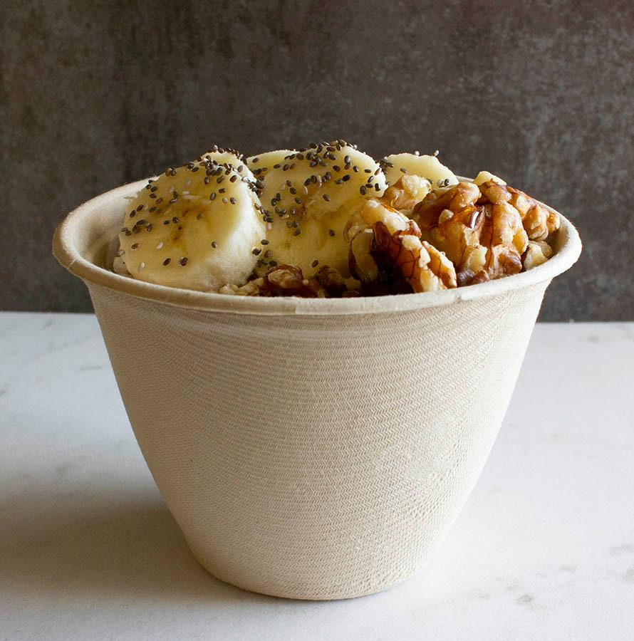 12 oz Compostable Fiber Bowls | BB-SC-12N-LFP