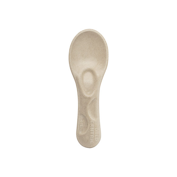 3" Fiber Mini Tasting Spoons Sample