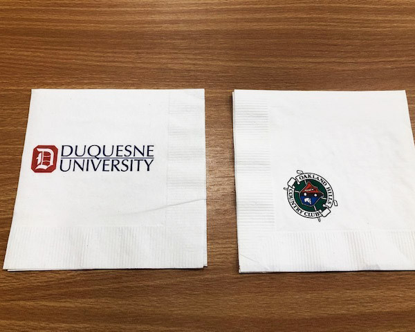 Custom Printed Napkin Samples | Good Start Packaging