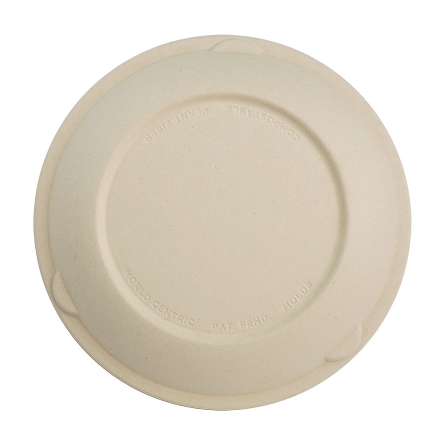 Sample of Fiber Lids for World Centric 32 oz Wide Fiber Bowls