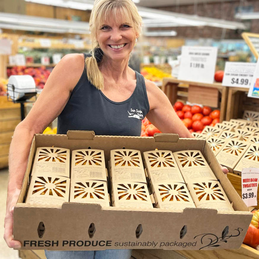 Master Tray Cardboard Shipper for Sustainable Produce Containers