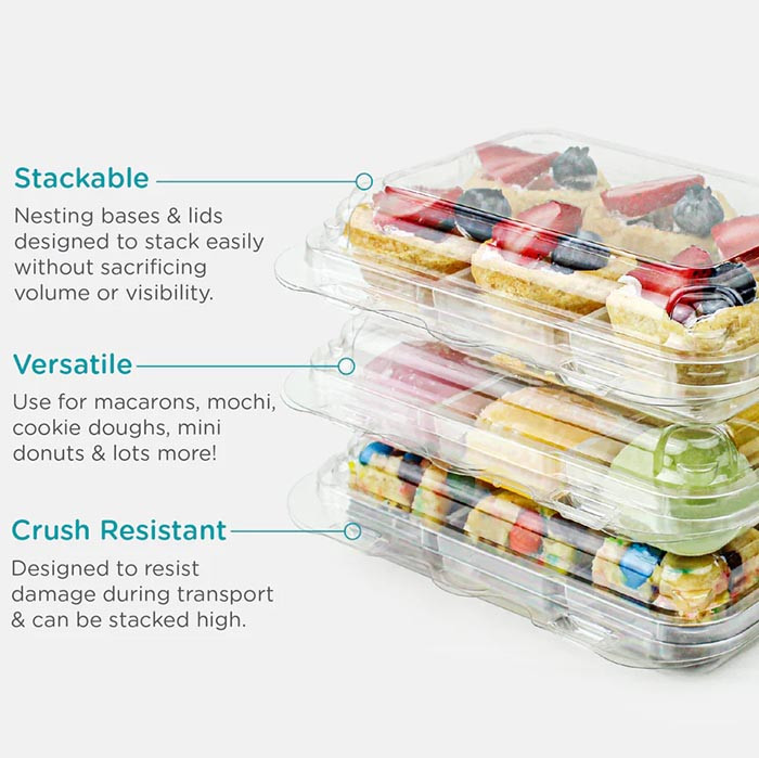 Macaron Containers 6-Pack | BXX00097