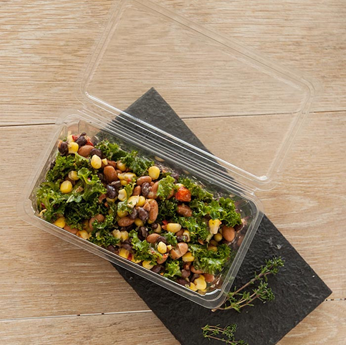 Sample of 32 oz Compostable PLA Multi-purpose Container