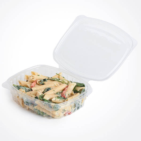 Sample of 24 oz PLA Clamshell Deli Containers w/Lids