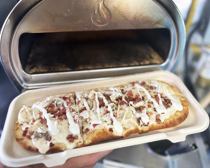 12" Compostable Fiber Flatbread Pizza Boxes | PB-SC-U13-LFS