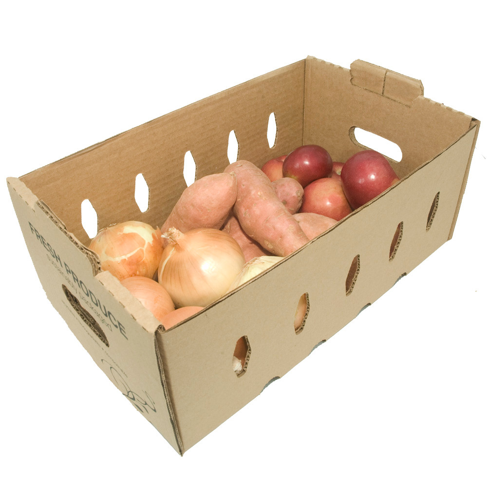 Small Master Tray Cardboard Produce Shippers for Produce Containers