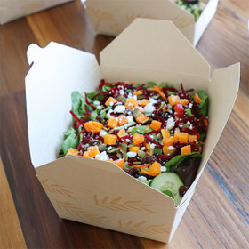 Recycled Paper Take Out Boxes | To Go Boxes
