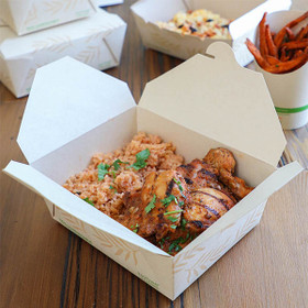 Recycled Paper Take Out Boxes | To Go Boxes