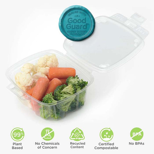 Sample of Good Natured 16 oz PLA Clamshell Containers