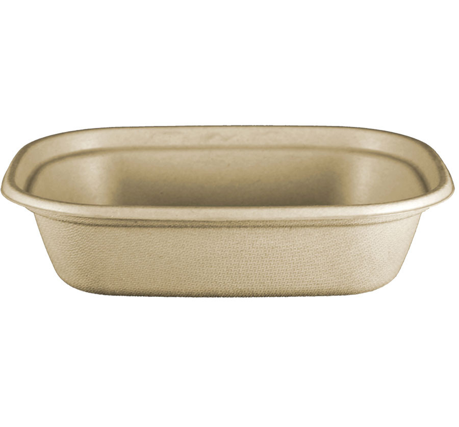 30 oz PLA-Lined Compostable Fiber To-Go Boxes | CT-SC-U2L-LF